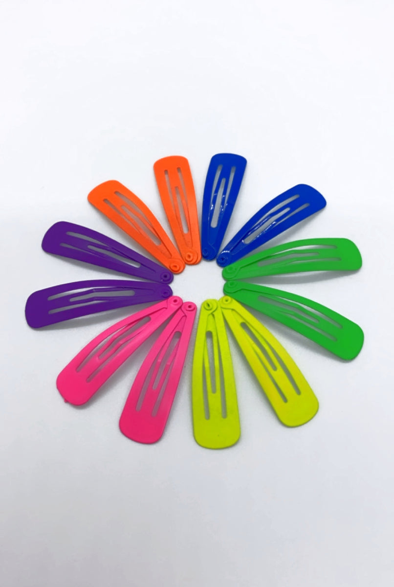 Rainbow Hair Clips – SweetNSelfish